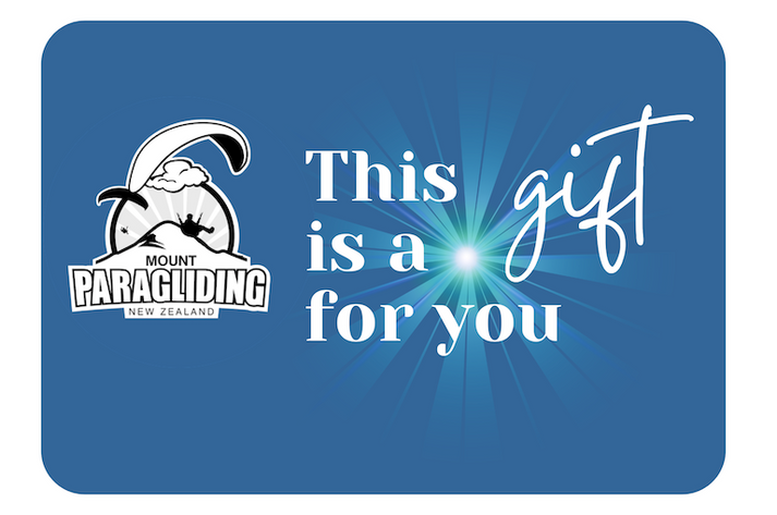 Mount Paragliding gift card